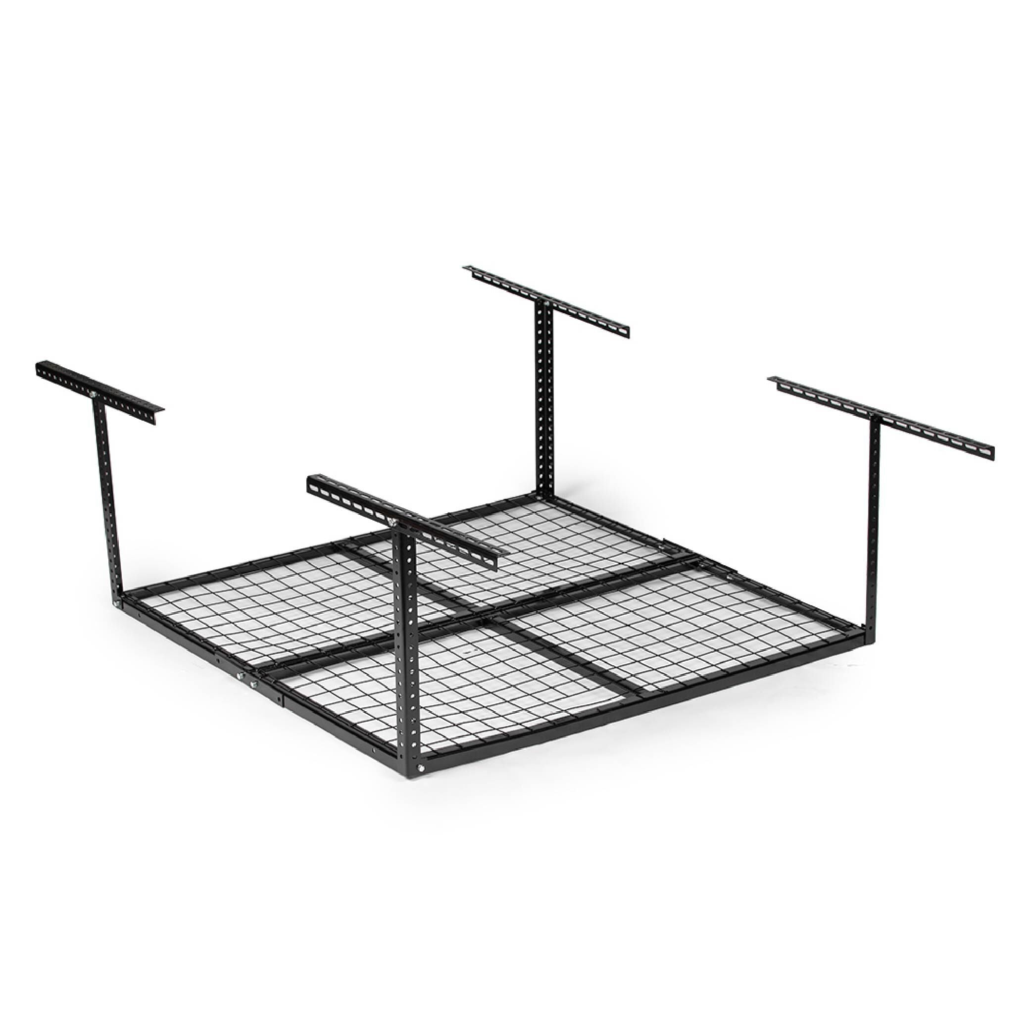 Scratch and Dent, Overhead Storage Rack | 4' x 4' | Adjustable Height ...