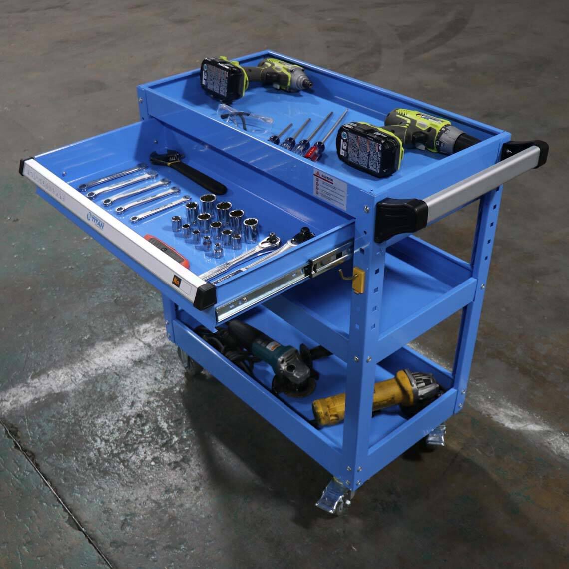 Scratch and Dent - 32” Heavy Duty Mobile Work Cart - FINAL SALE – Titan ...