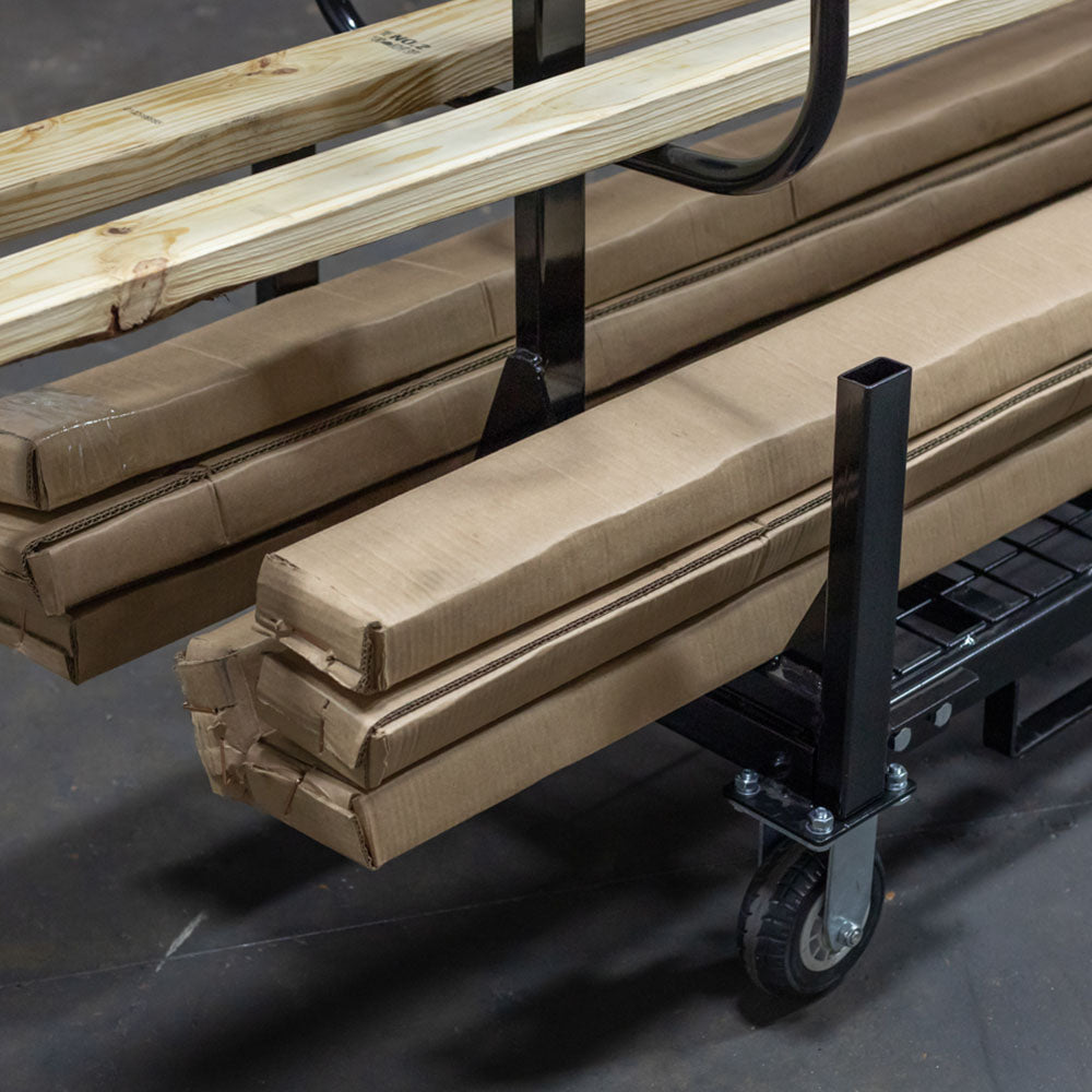 Mobile Industrial Conduit and Pipe Rack Cart | Titan Attachments