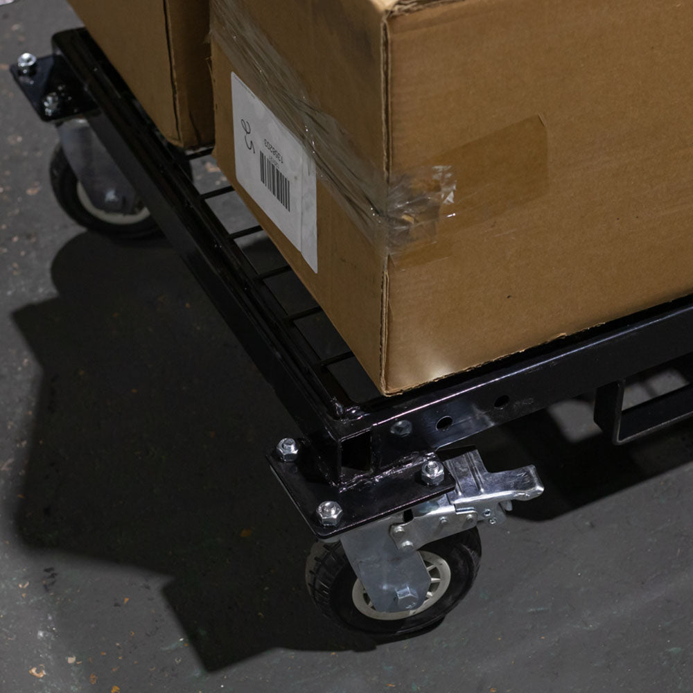 Mobile Industrial Conduit and Pipe Rack Cart | Titan Attachments